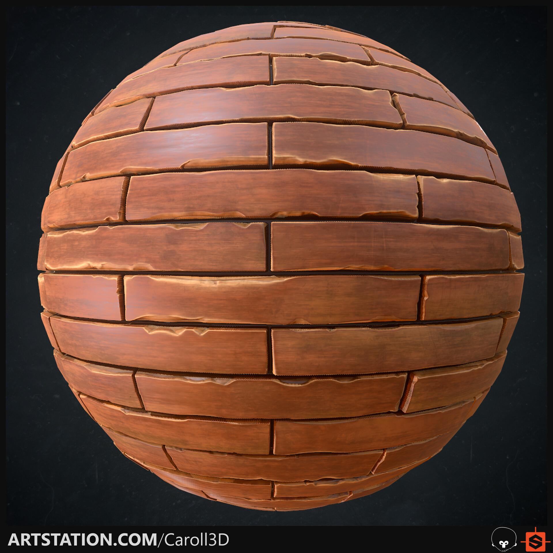 ArtStation - Stylized Wood Planks