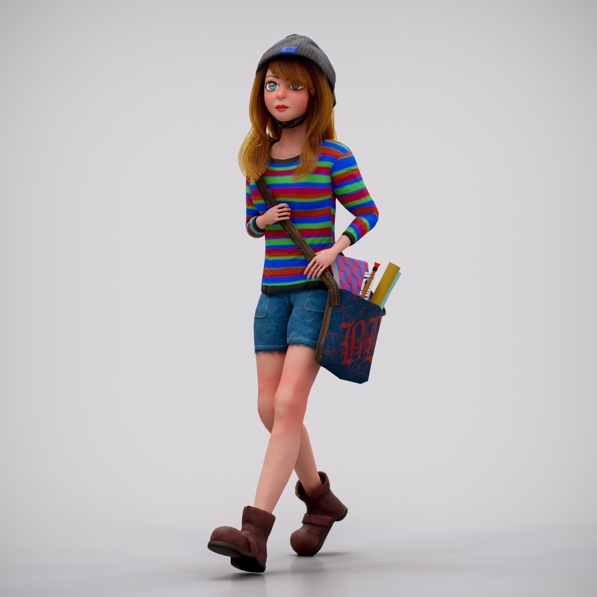 ArtStation - Iris 3D character