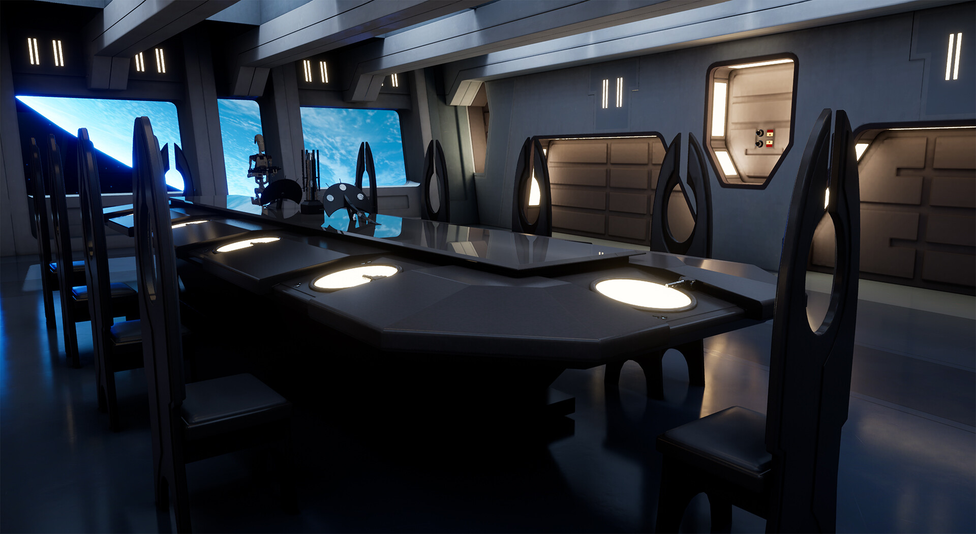 Jorge Barros - UE4 - Star Wars: Droid Control Ship