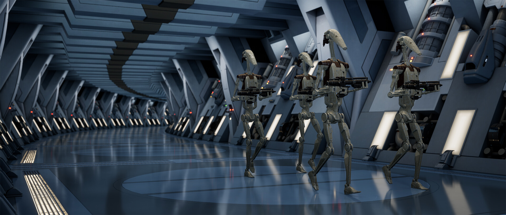 Jorge Barros - UE4 - Star Wars: Droid Control Ship