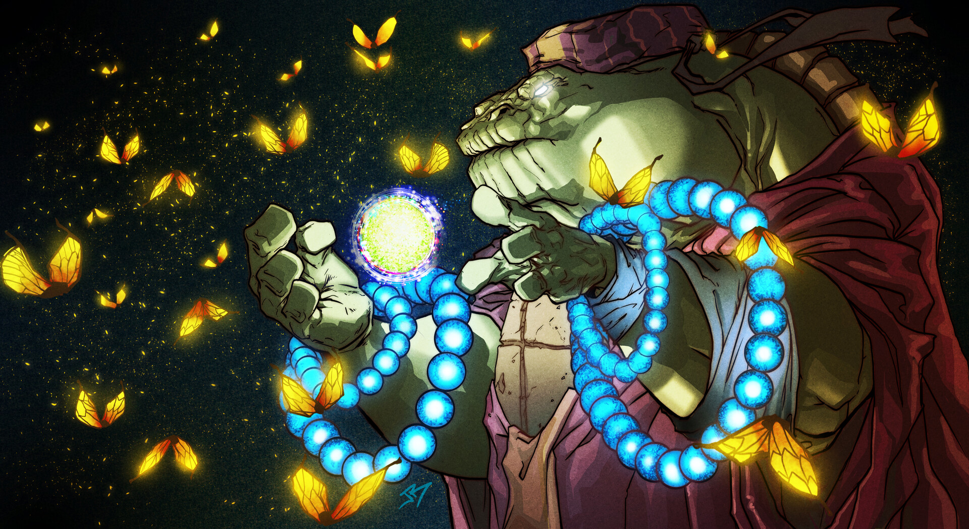 ArtStation - Moth King