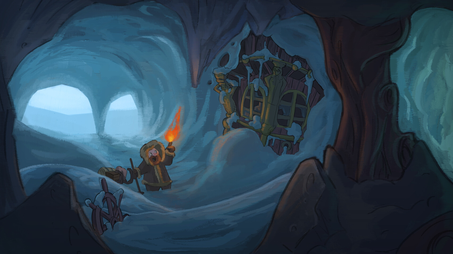 ArtStation - Frozen Galeon