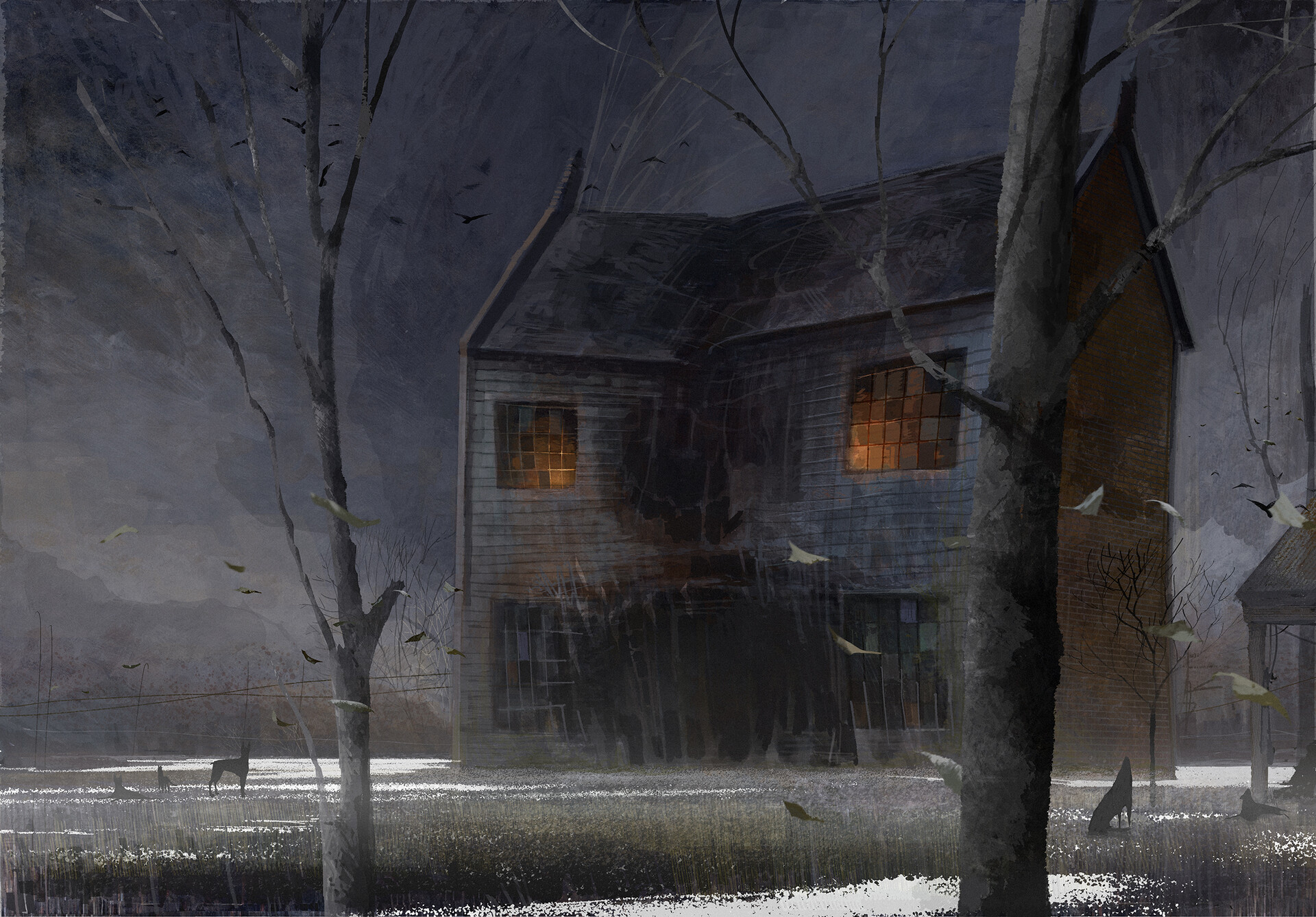 August Hall - Concept Art