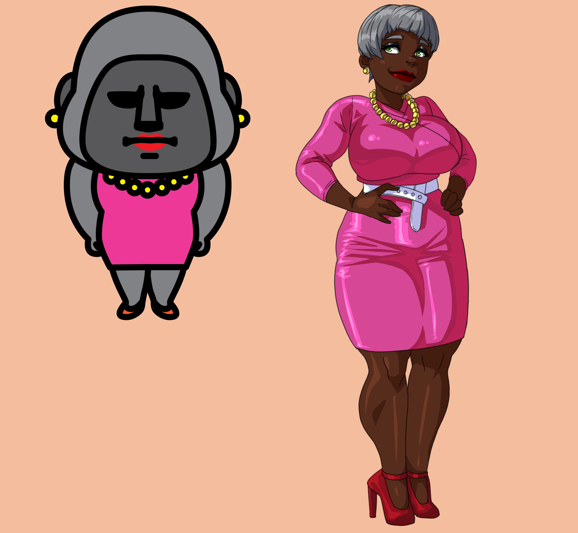 ArtStation - Character Studies Aggressive Retsuko, Director Gori