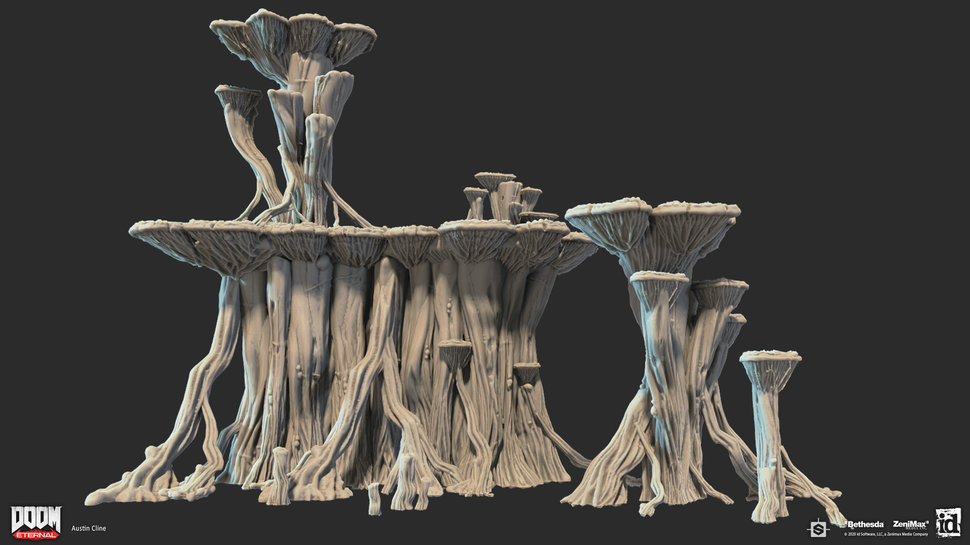 Austin Cline - Doom Eternal Hell Swamp fungus