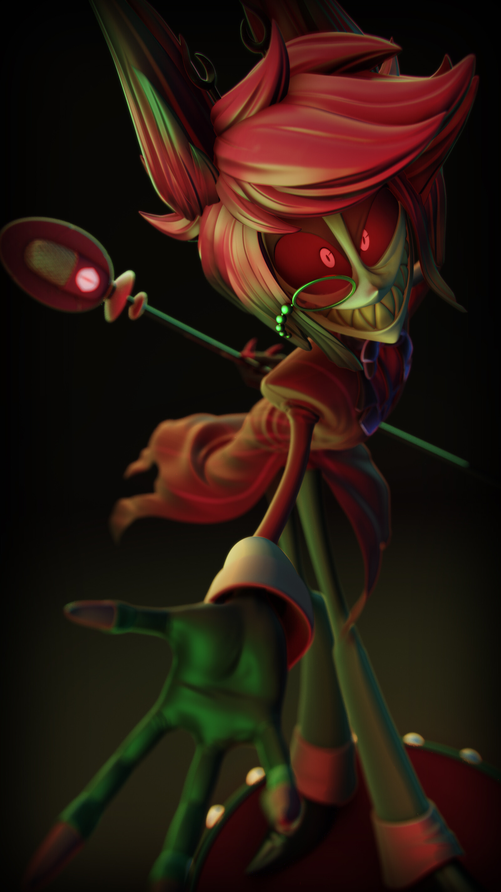 Kazuya Nakamura - HAZBIN HOTEL Alastor fan art