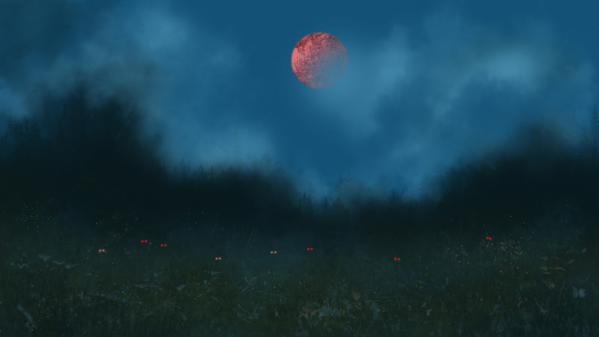 ArtStation - Creepy night