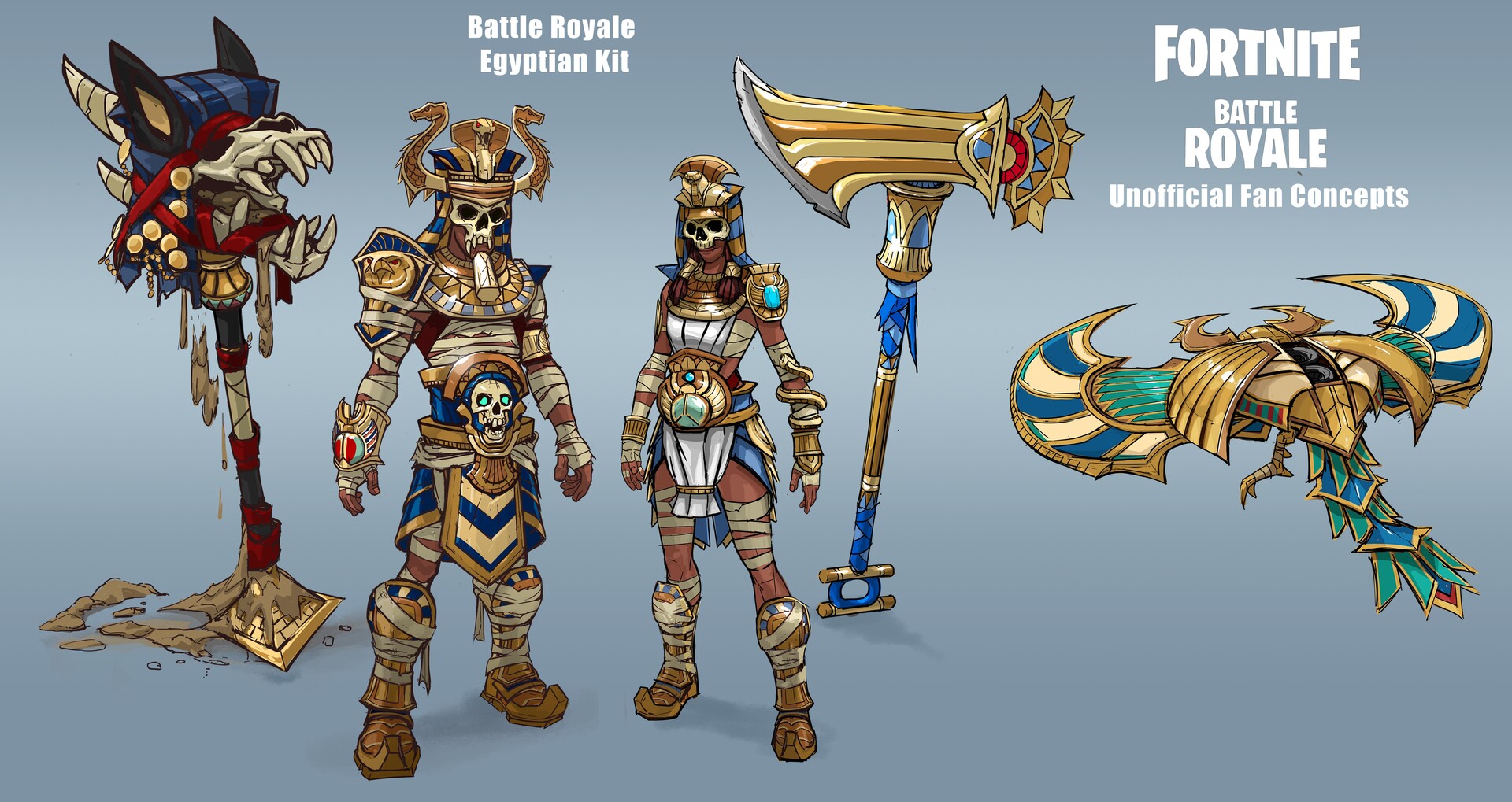 ArtStation - Unused Fortnite Concepts