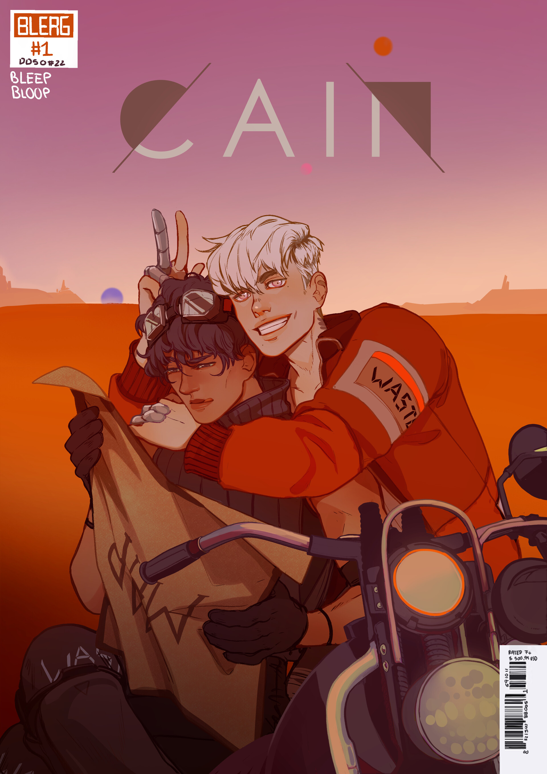 ArtStation - CAIN - Original Comic Mock Up