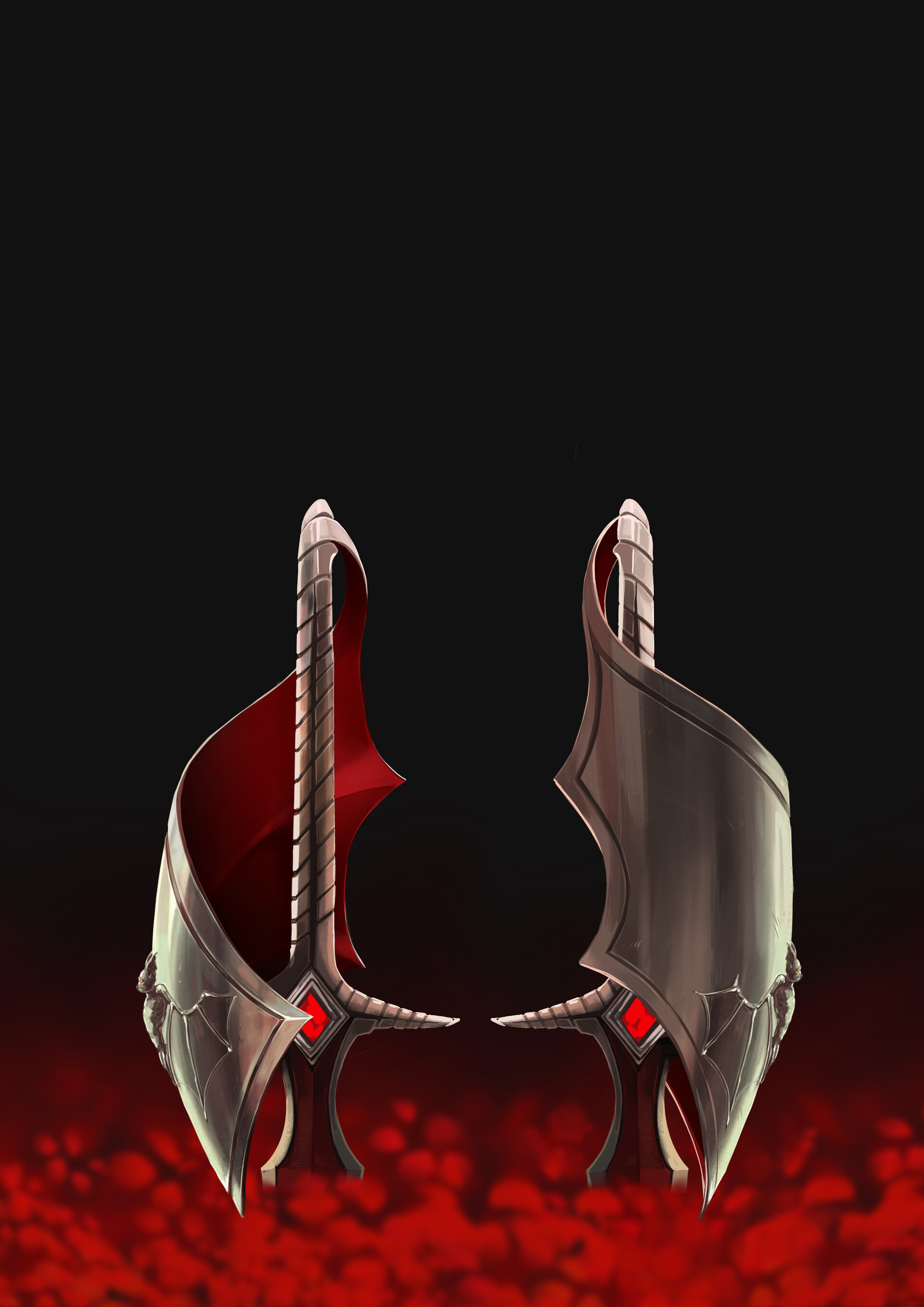 ArtStation - HUNT THE NIGHT - Weapon Concepts