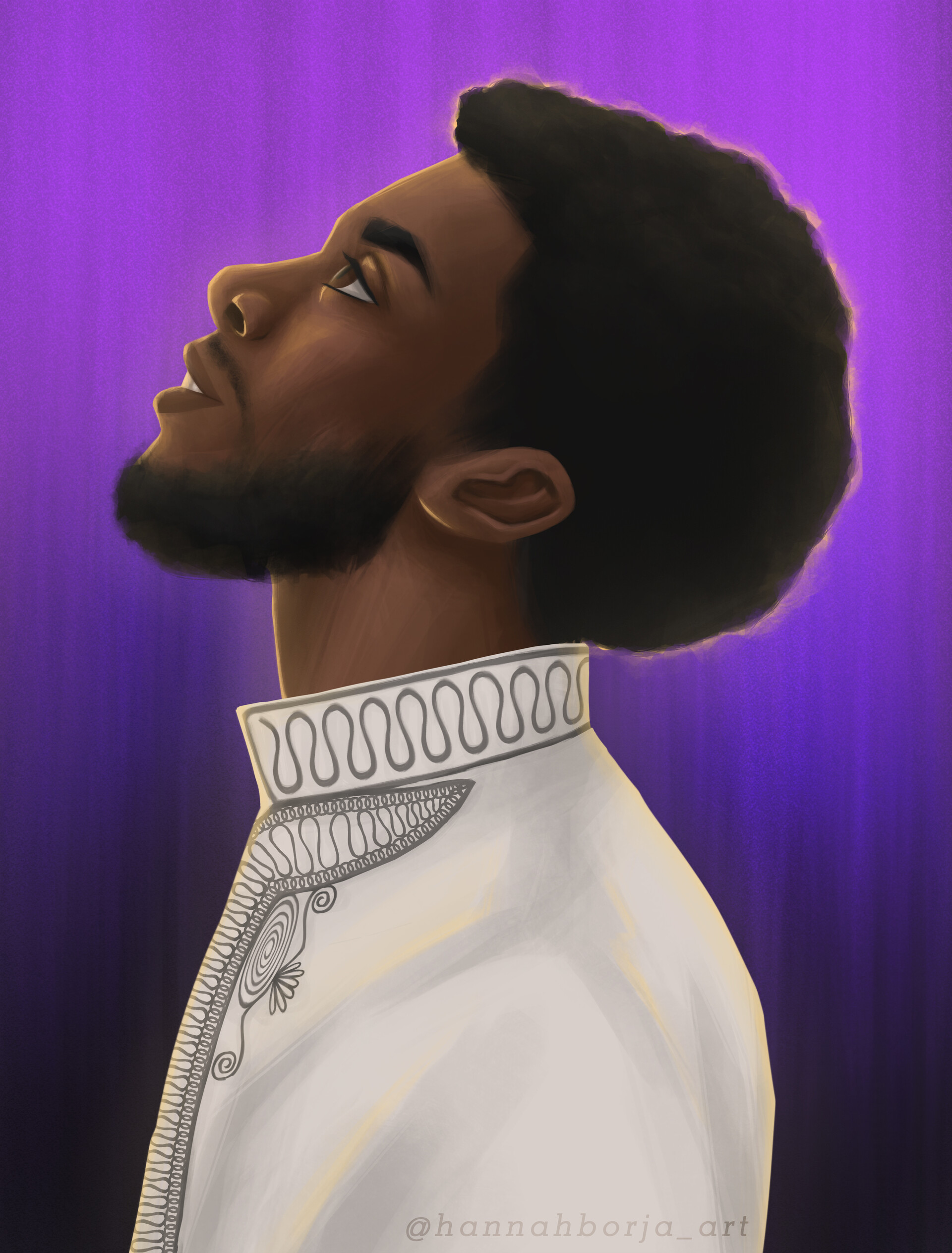 ArtStation - Chadwick Boseman Tribute