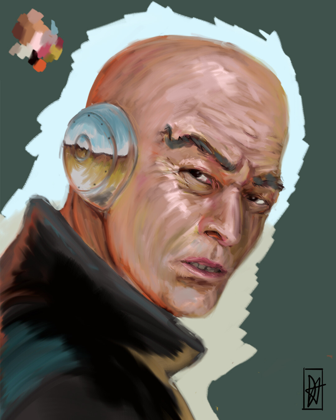 ArtStation - Lee Van Cleef is THE METABARON