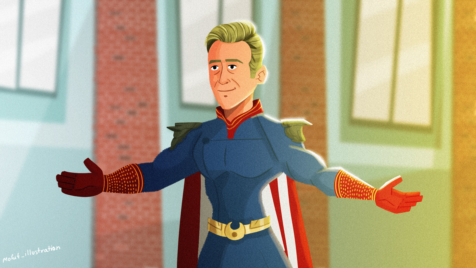ArtStation - The Boys, Homelander