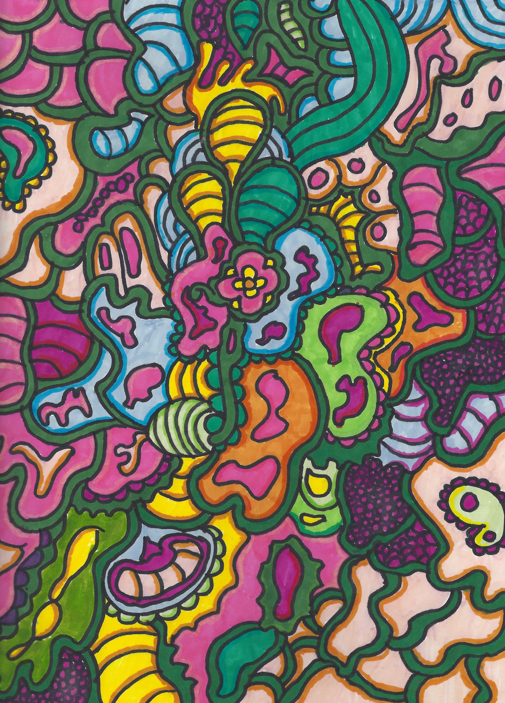 Psychedelic Art Drawings