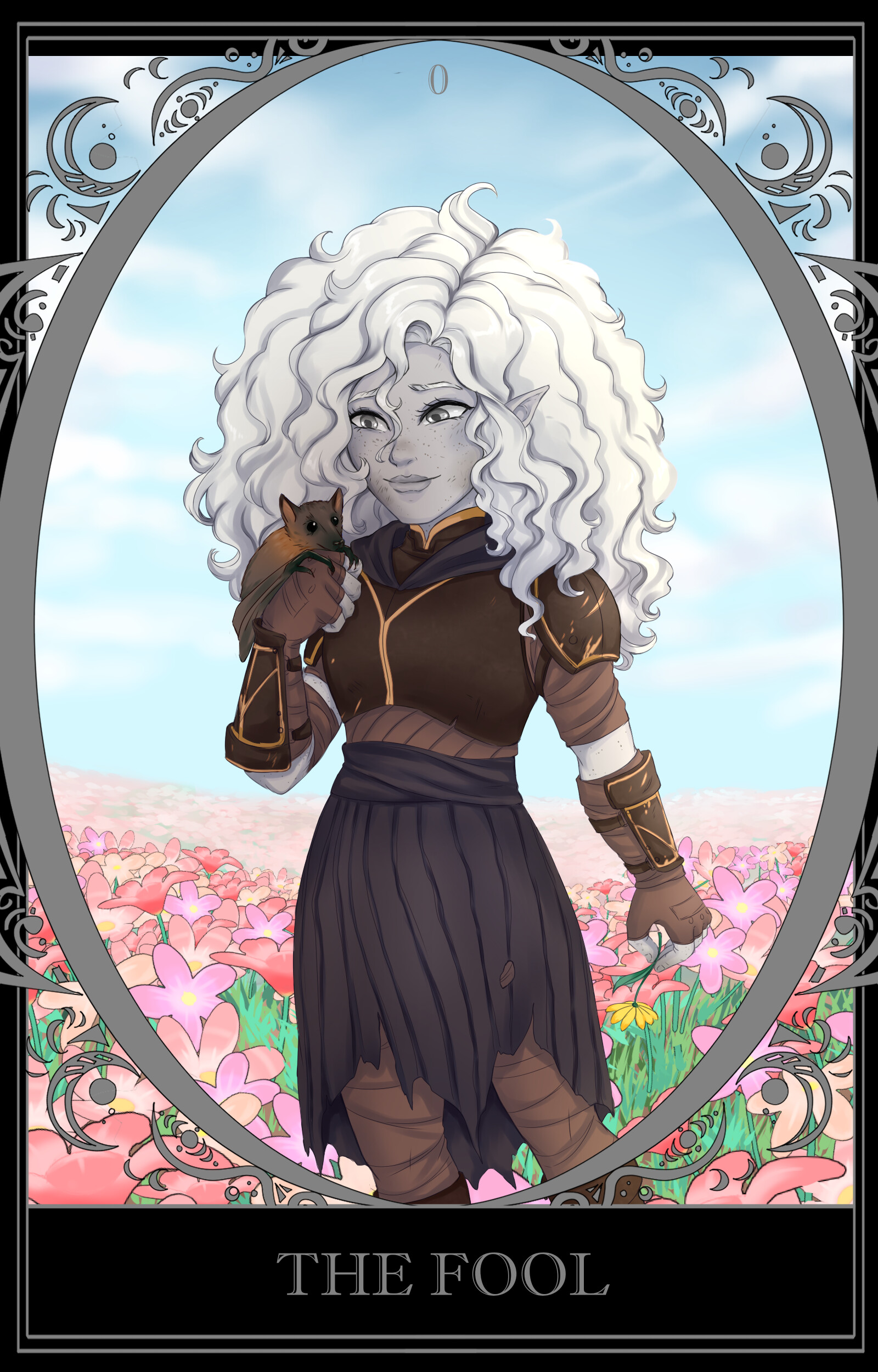ArtStation - DnD Tarot Commission - The Fool