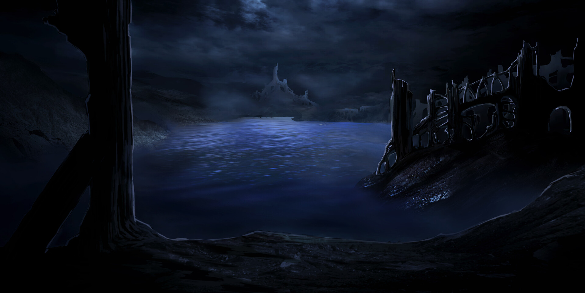 ArtStation - Ruins / landscape concept