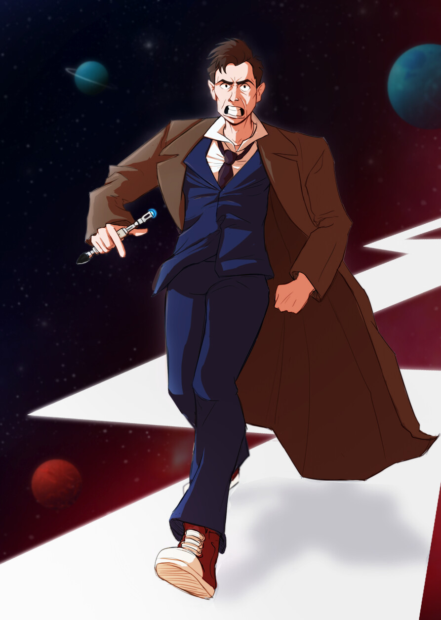 ArtStation - 10th doctor