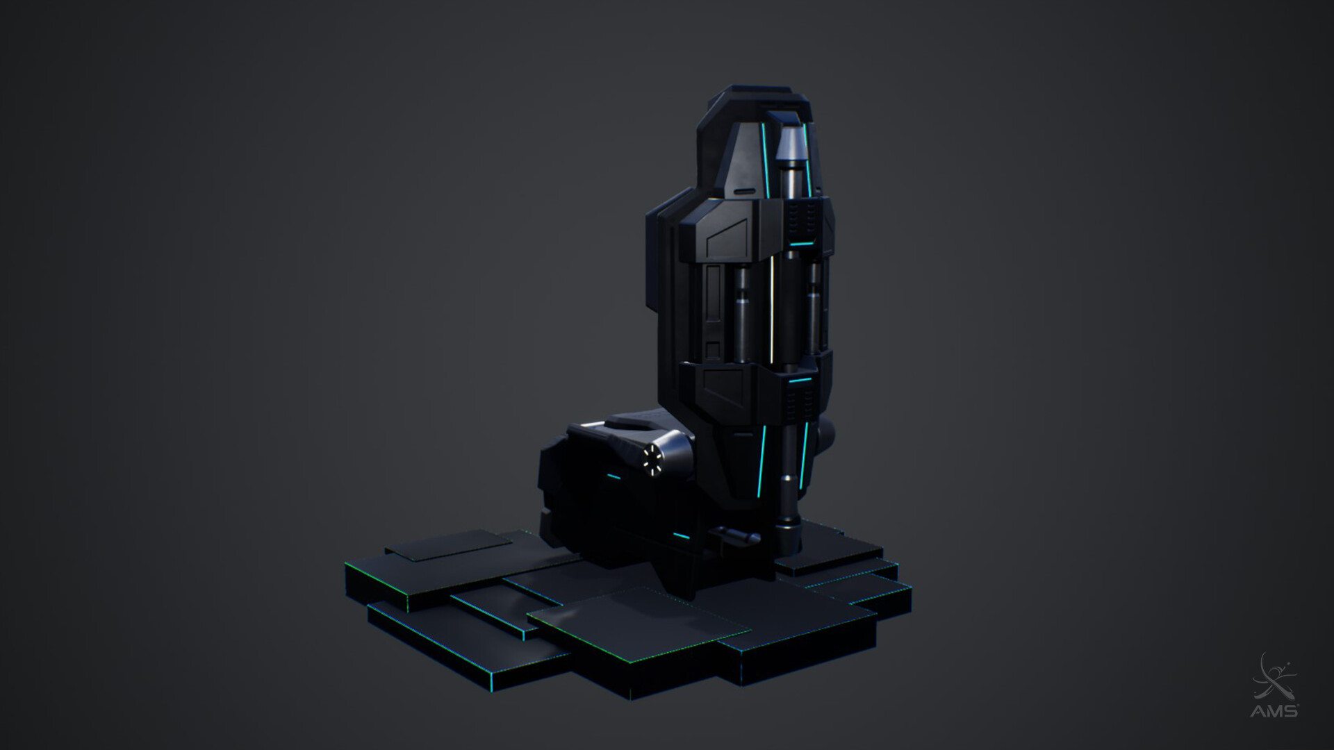 Jan Stalder - SciFi Pilot Chair