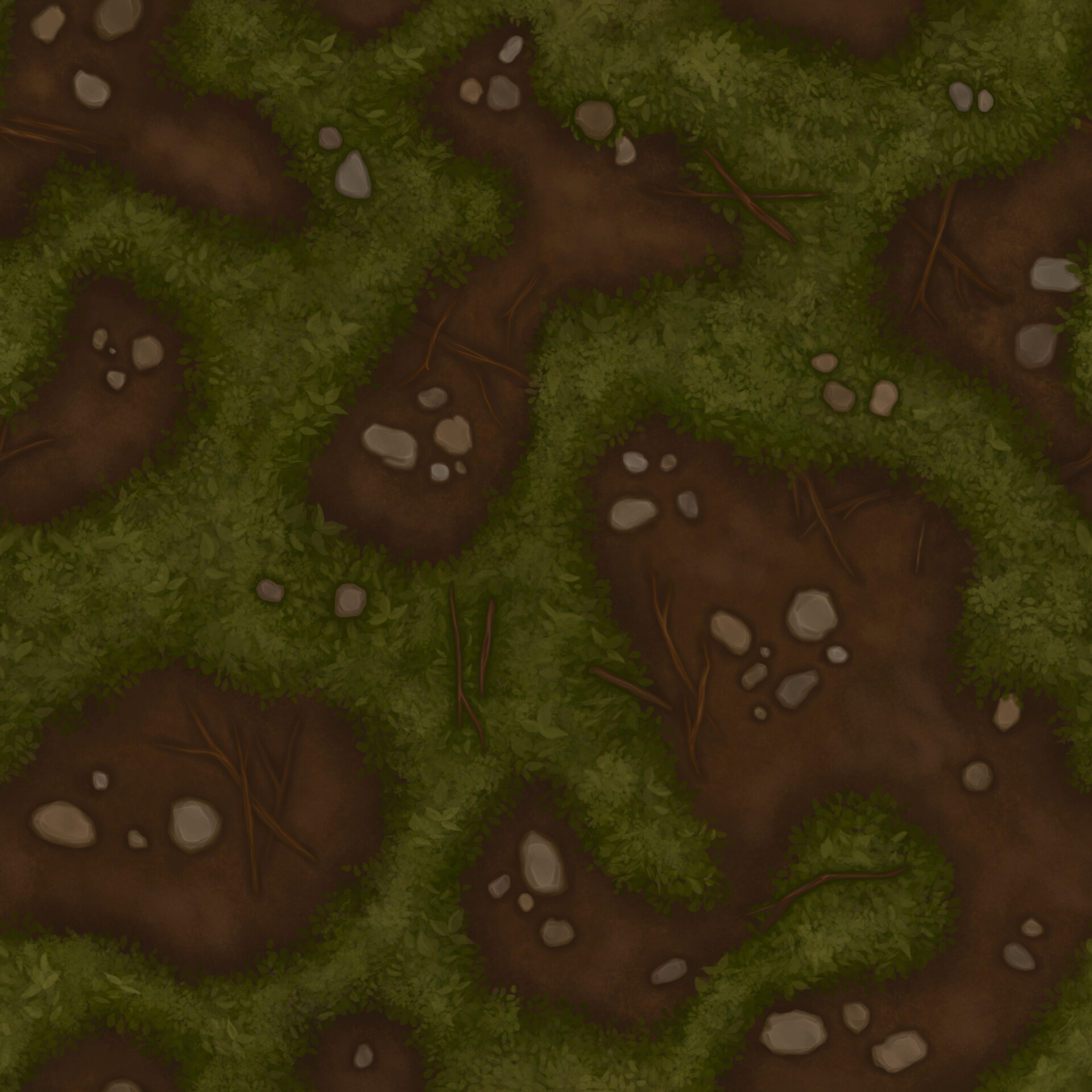 ArtStation - Forest Floor