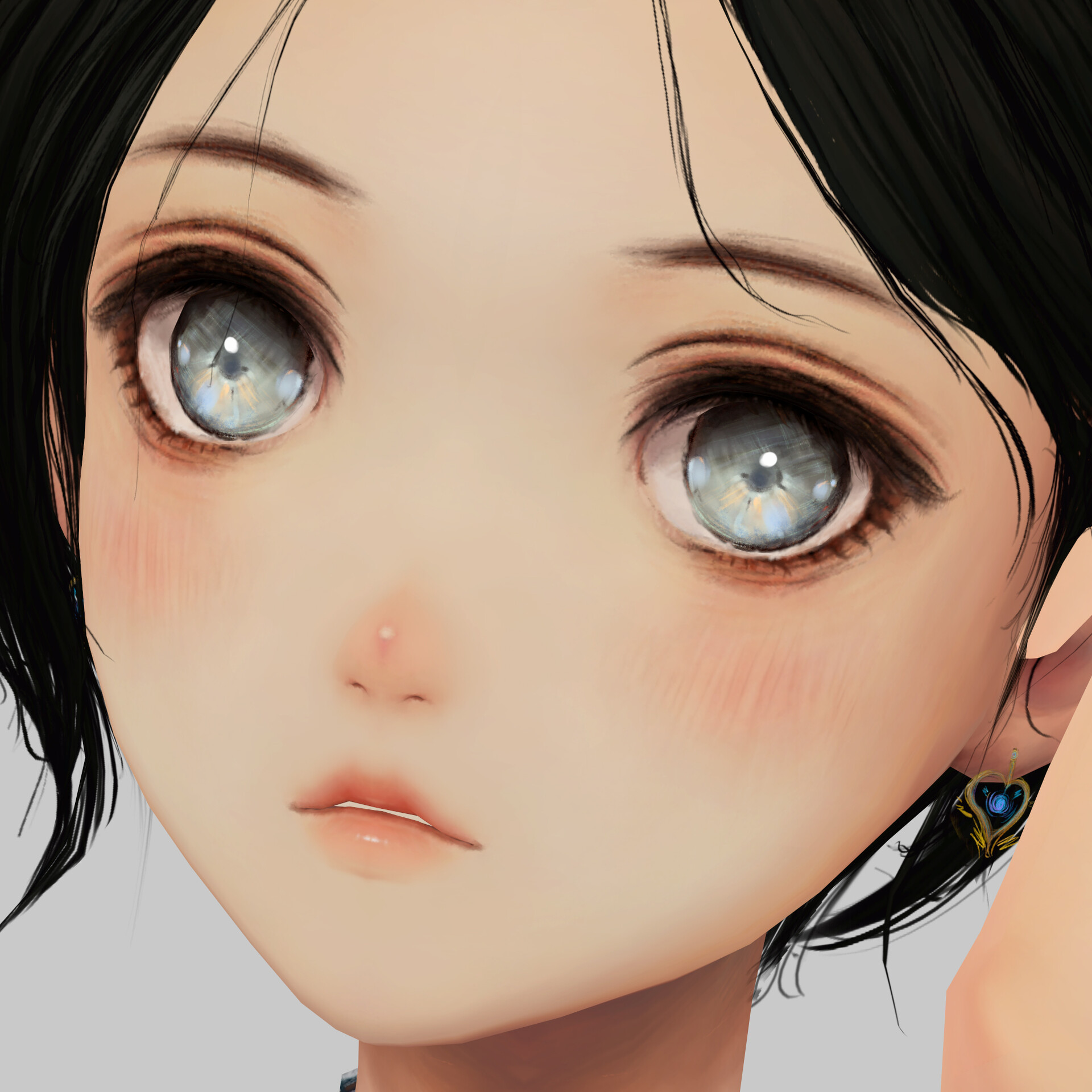 ArtStation - bli_d - Handpainted - B -Girl