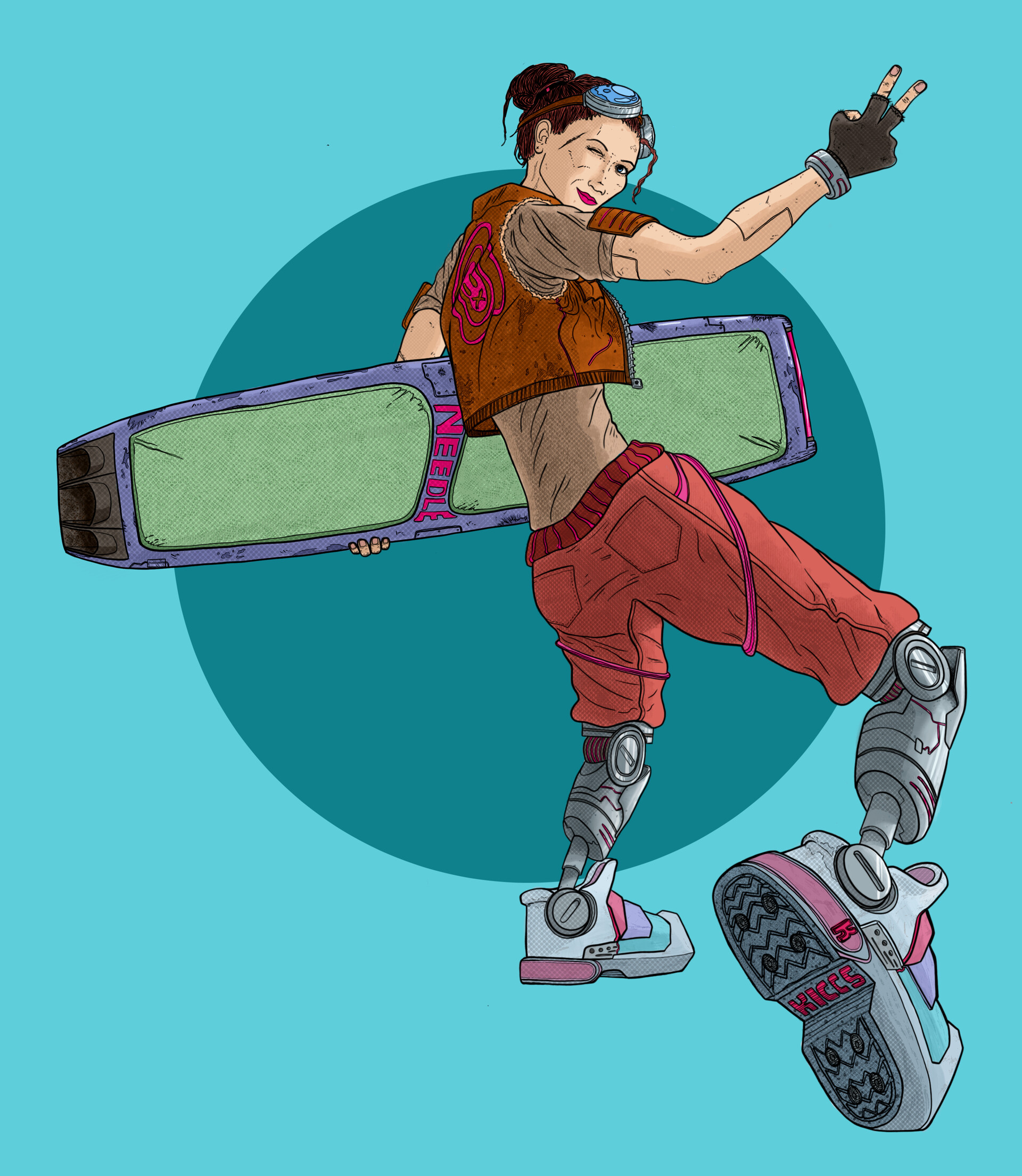 ArtStation - Fly Girl