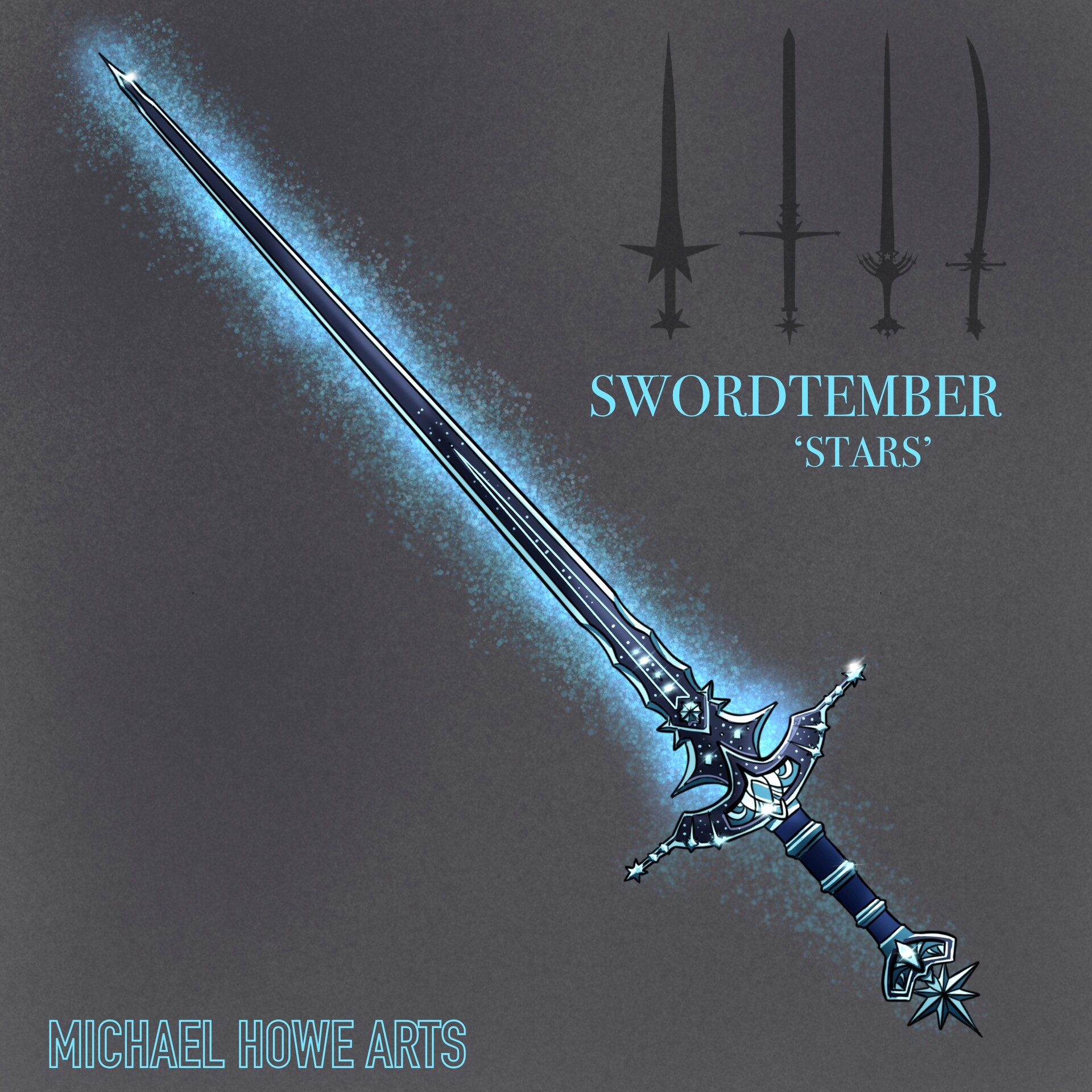 Michael Howe - Swordtember 2020 - Sword Designs