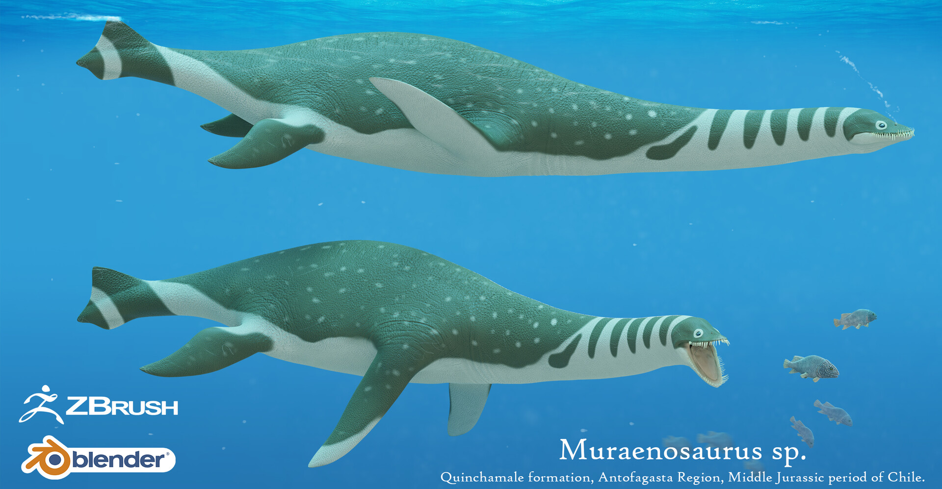 ArtStation - Muraenosaurus in Chile