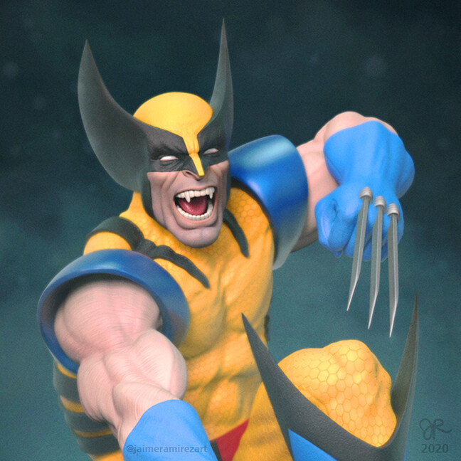 Jaime Ramirez - ZBrush: Wolverine W.I.P.