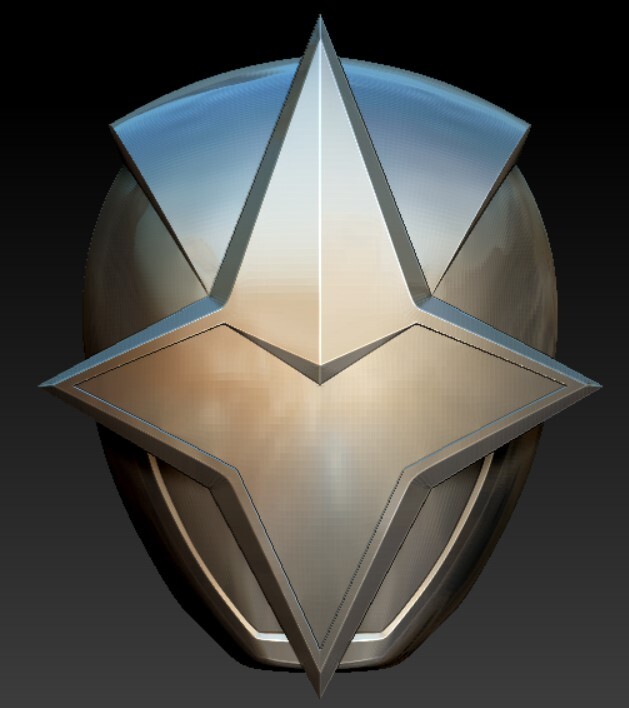 Heroes Props - Power Rangers Ninja Steel Blue Helmet for 3D printing