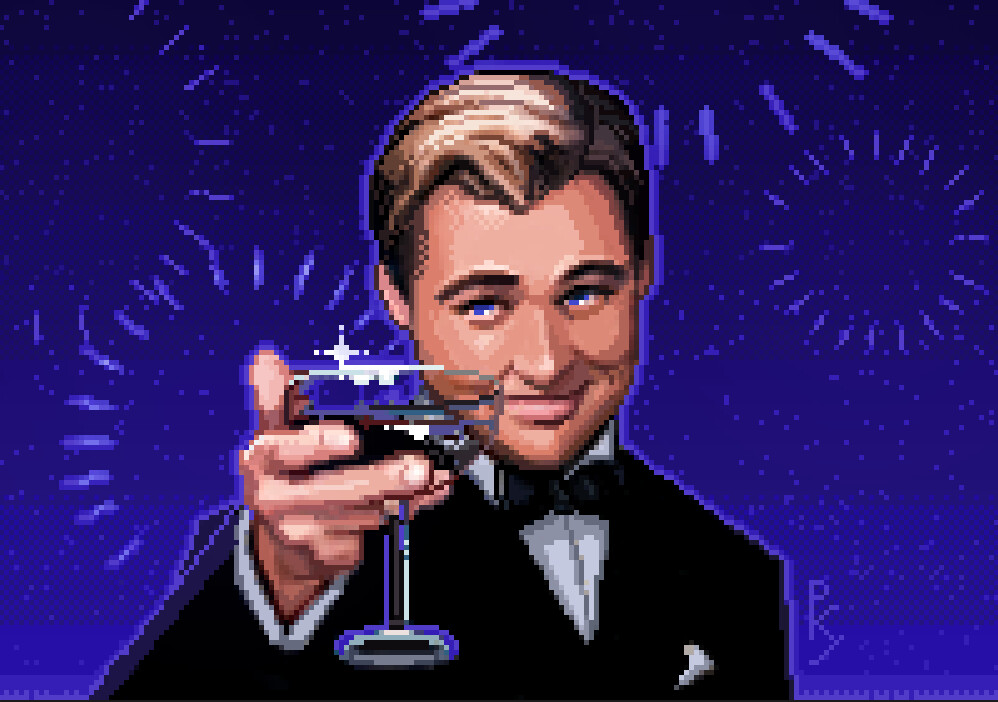 Jay Gatsby Drawing