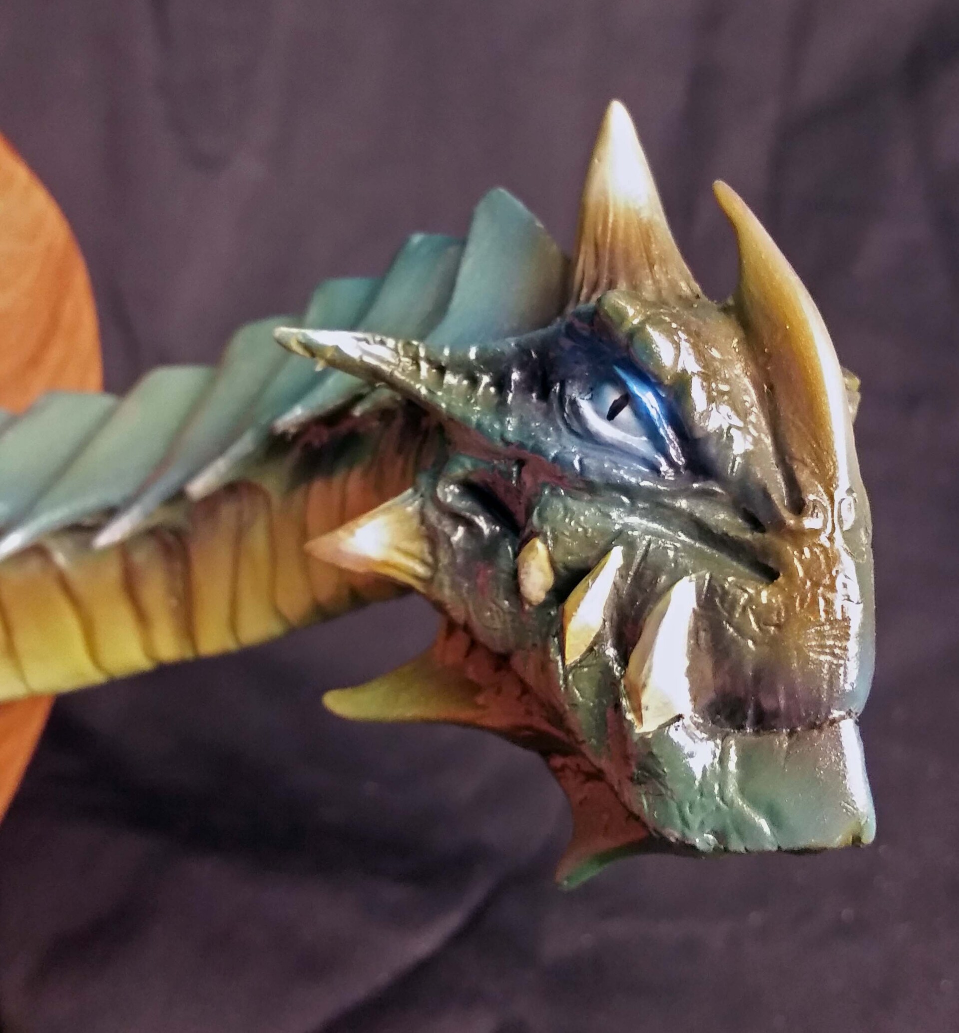 ArtStation - Water Dragon: wall sculpture