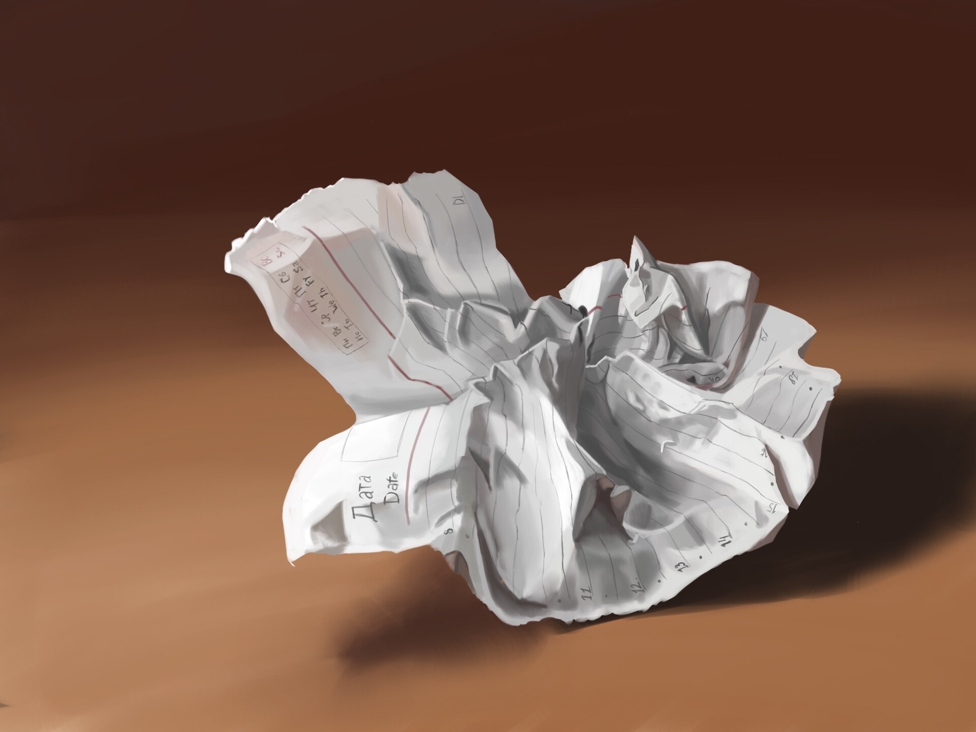 ArtStation - Paper study
