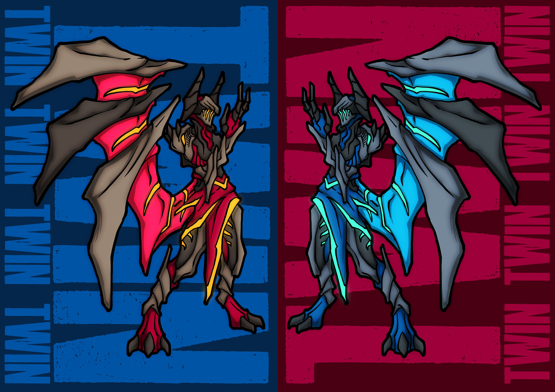 ArtStation - Kaijune 23 - Twin