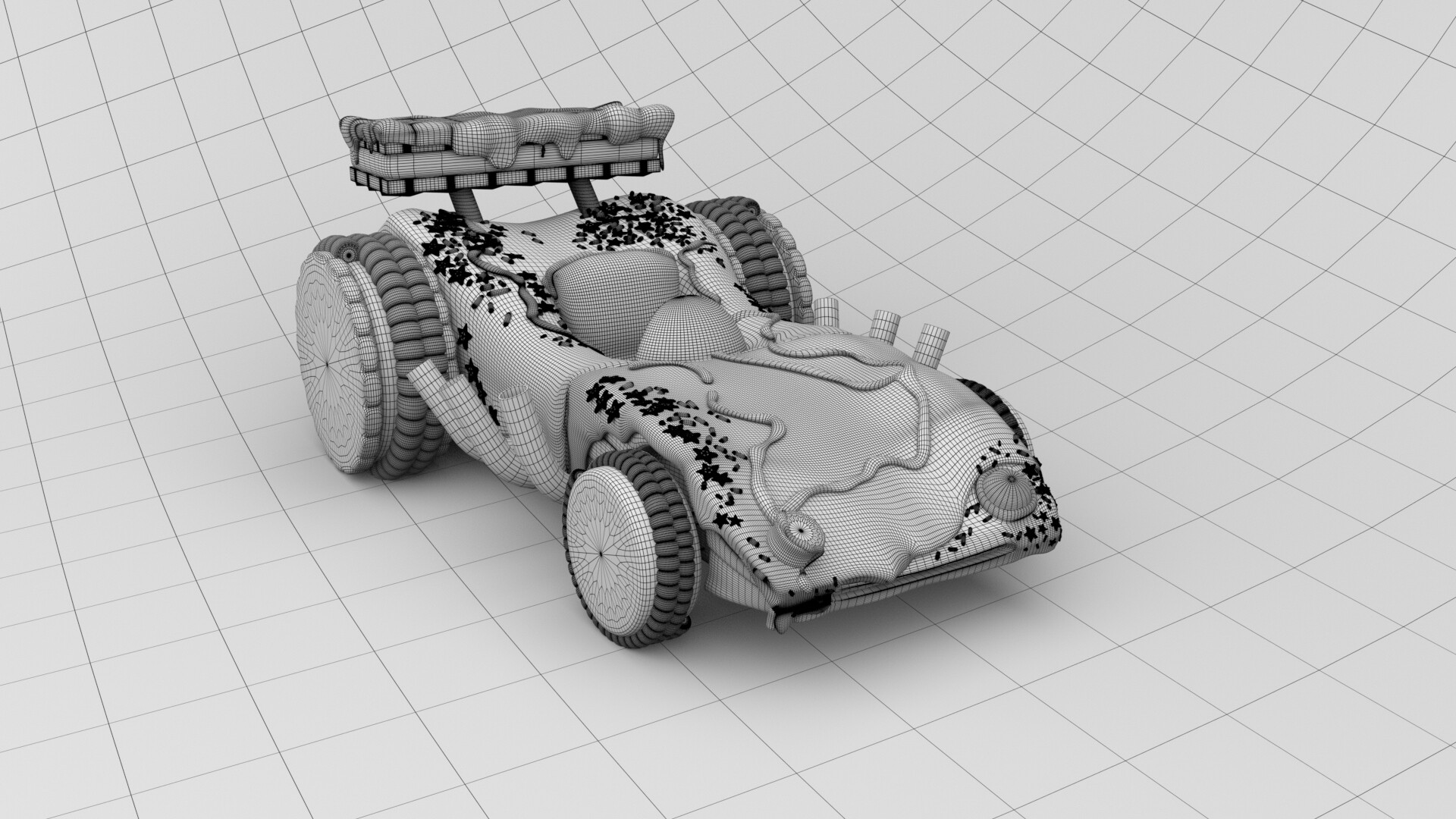 how to draw vanellope car