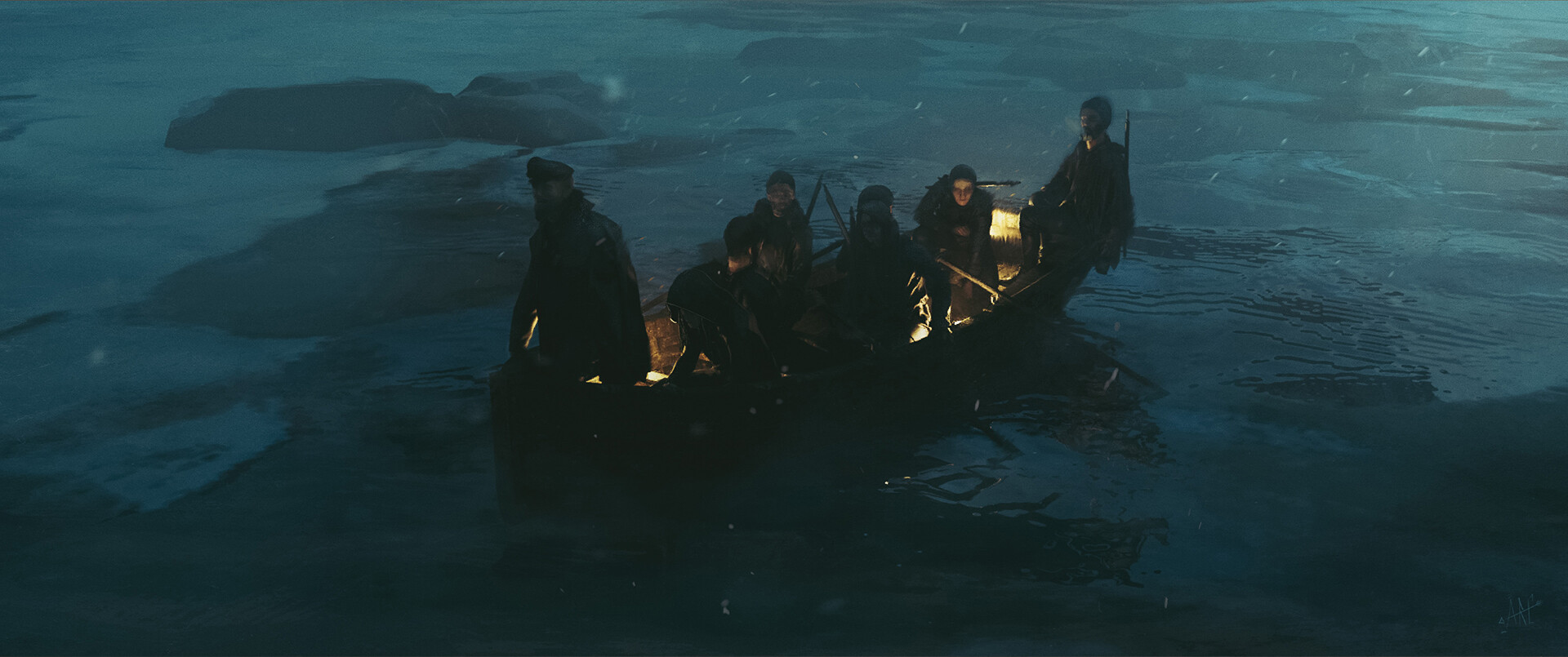 ArtStation - Boat Crew II