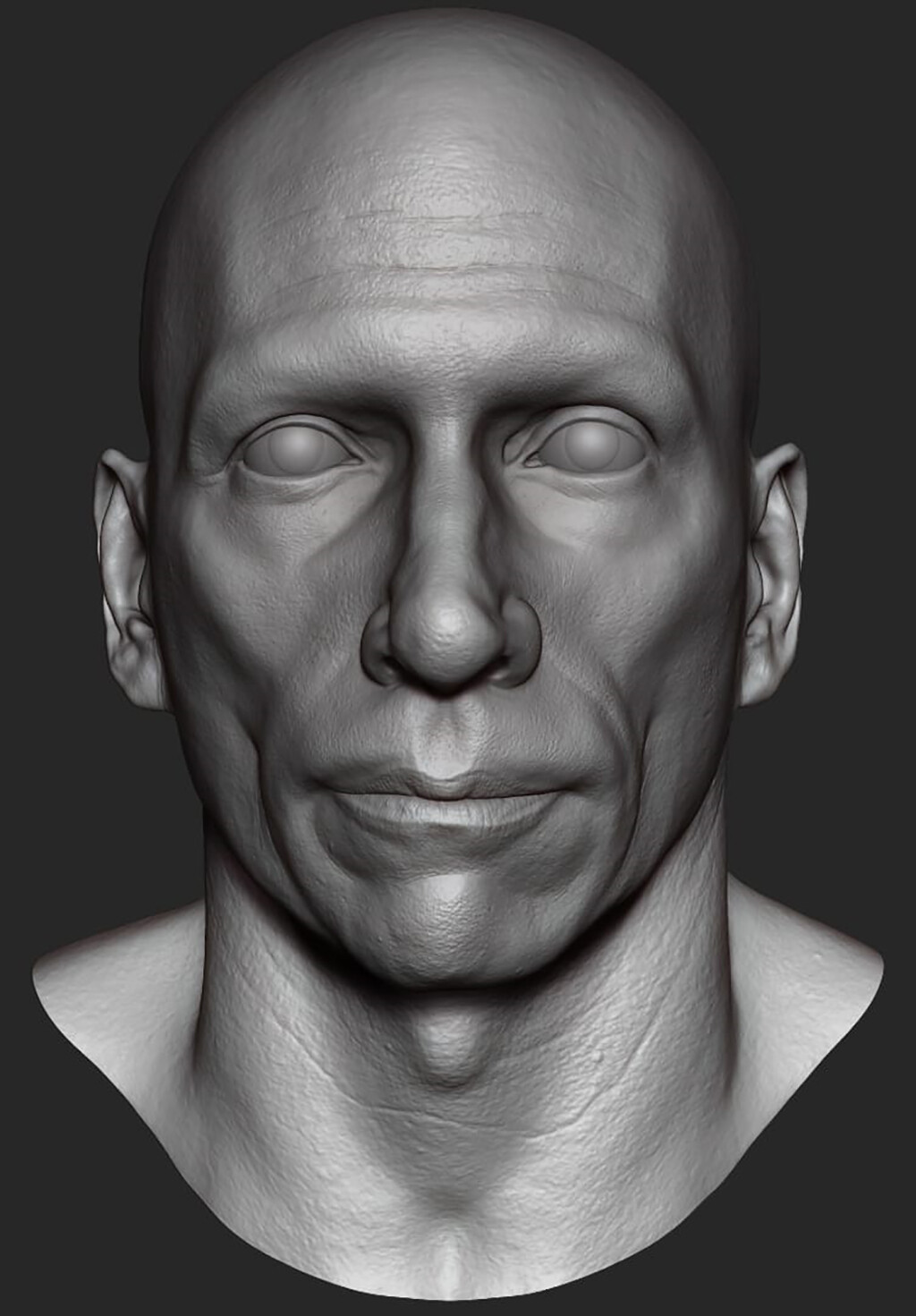 how to draw a realistic human head