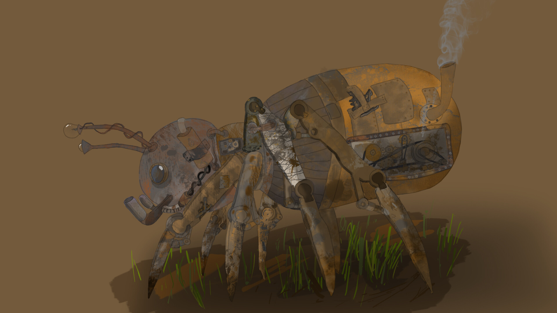 ArtStation - robot spider