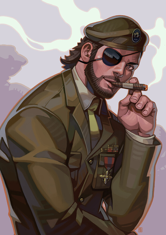 ArtStation - Big boss (commission)