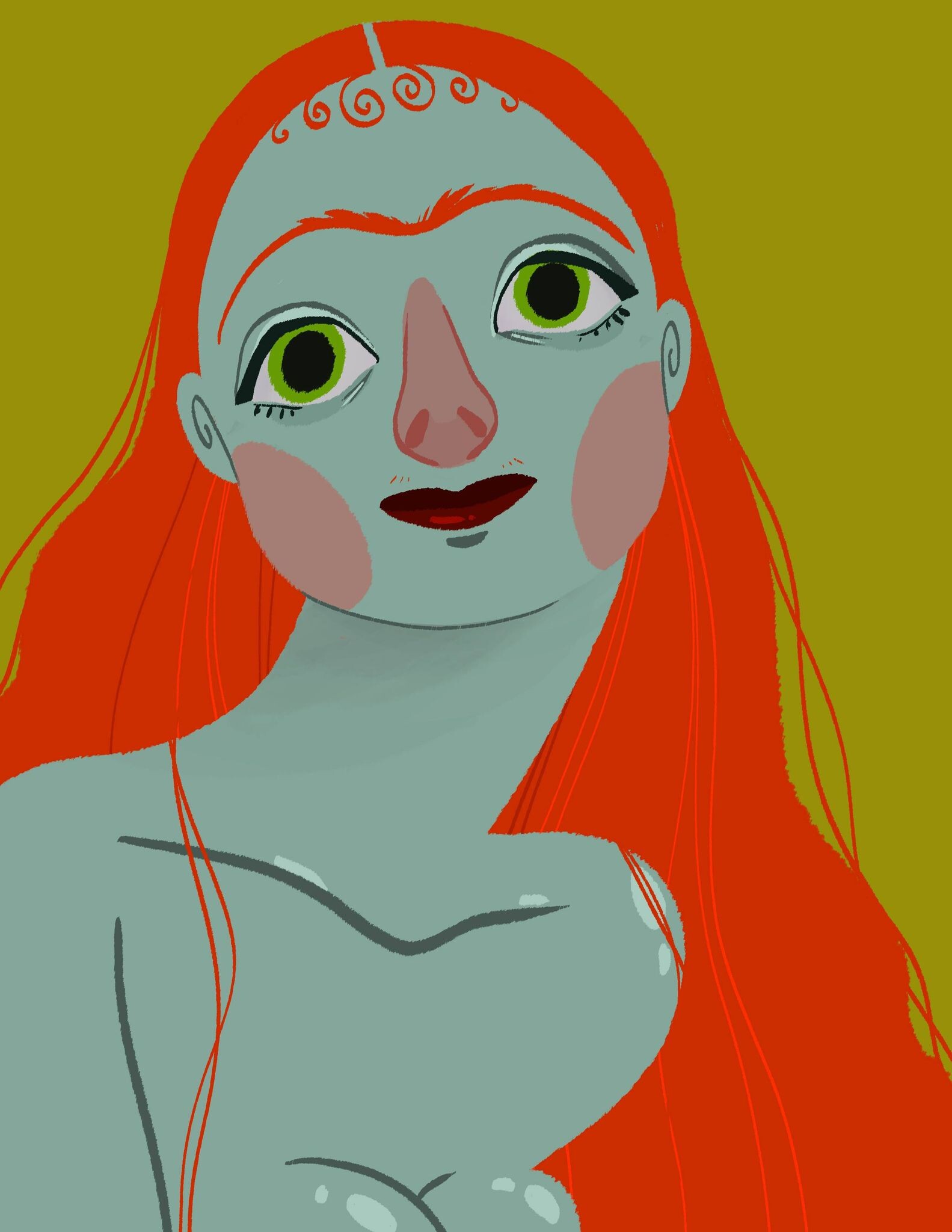 ArtStation - Lady Blue