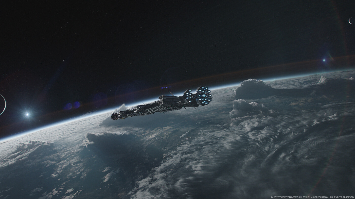 ArtStation - Alien: Covenant (2017) - Digital Matte Painting