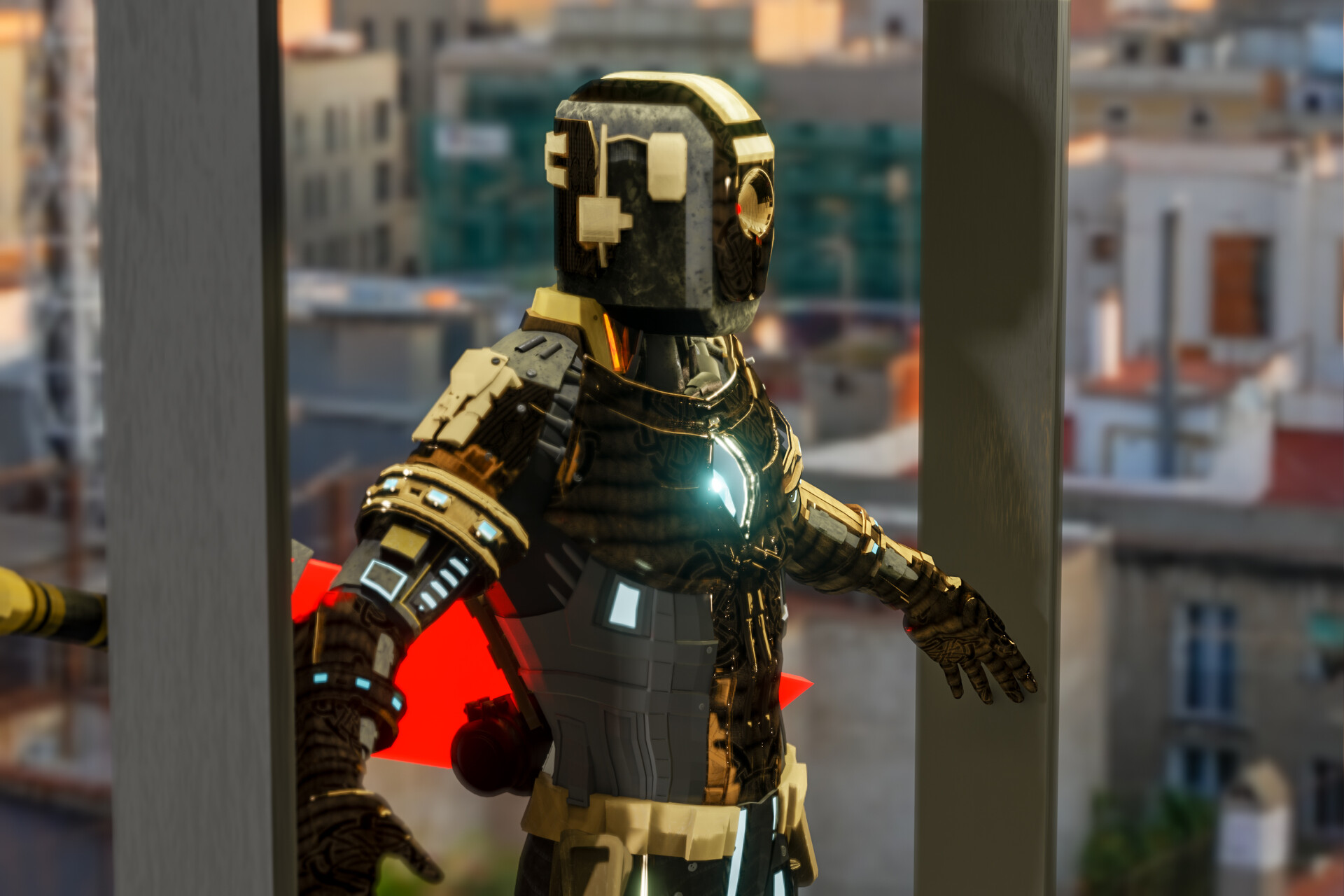 Ray Freeman - Futuristic Defender