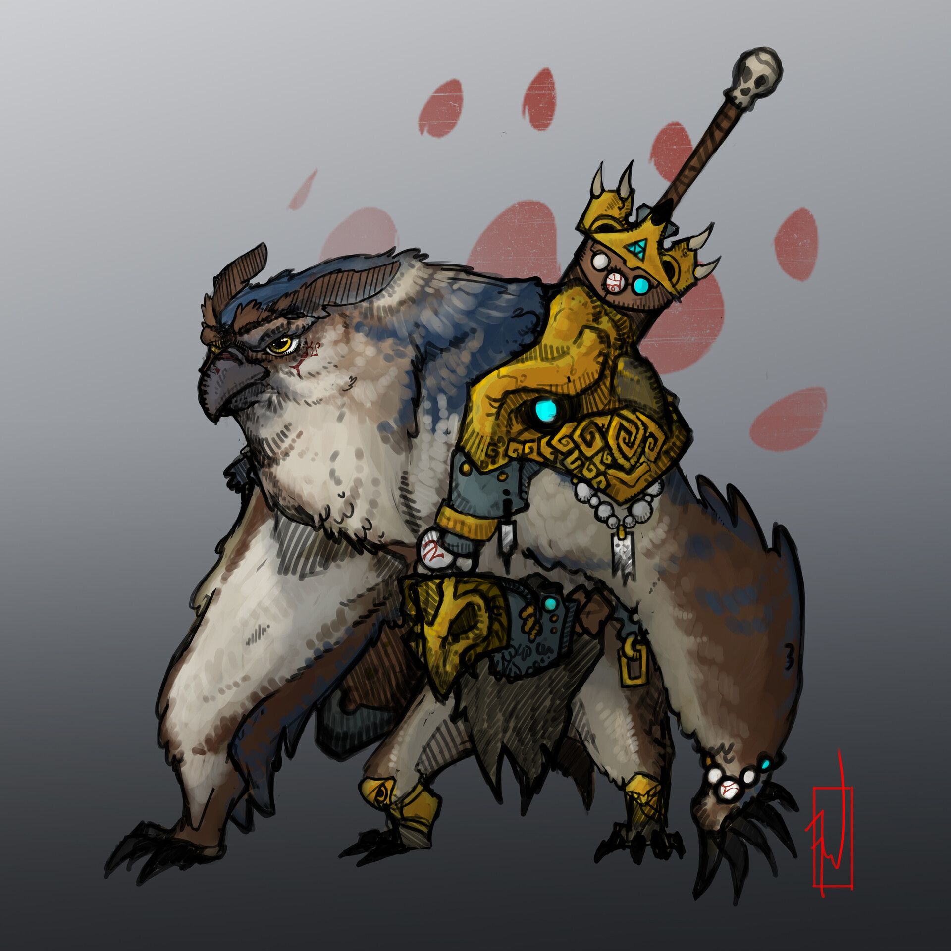 ArtStation - Why you should Play an Owlbear in DND