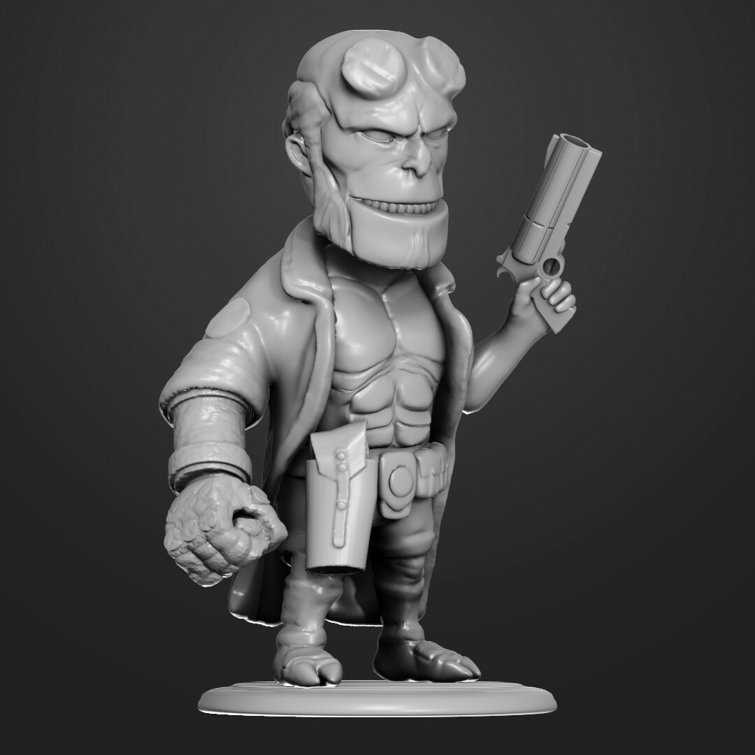 Christian Dye - Hellboy Fan Art