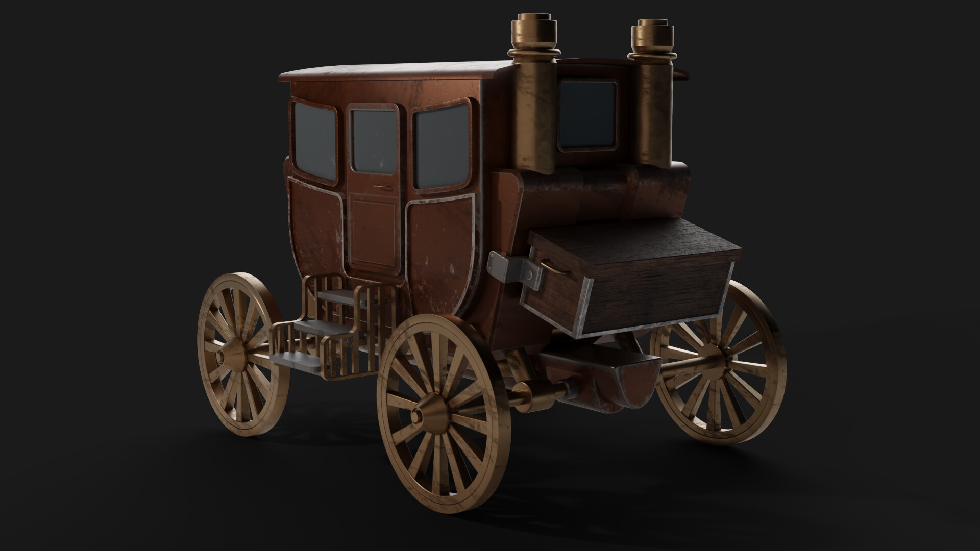 Designer Here - Steampunk Wagon Concept