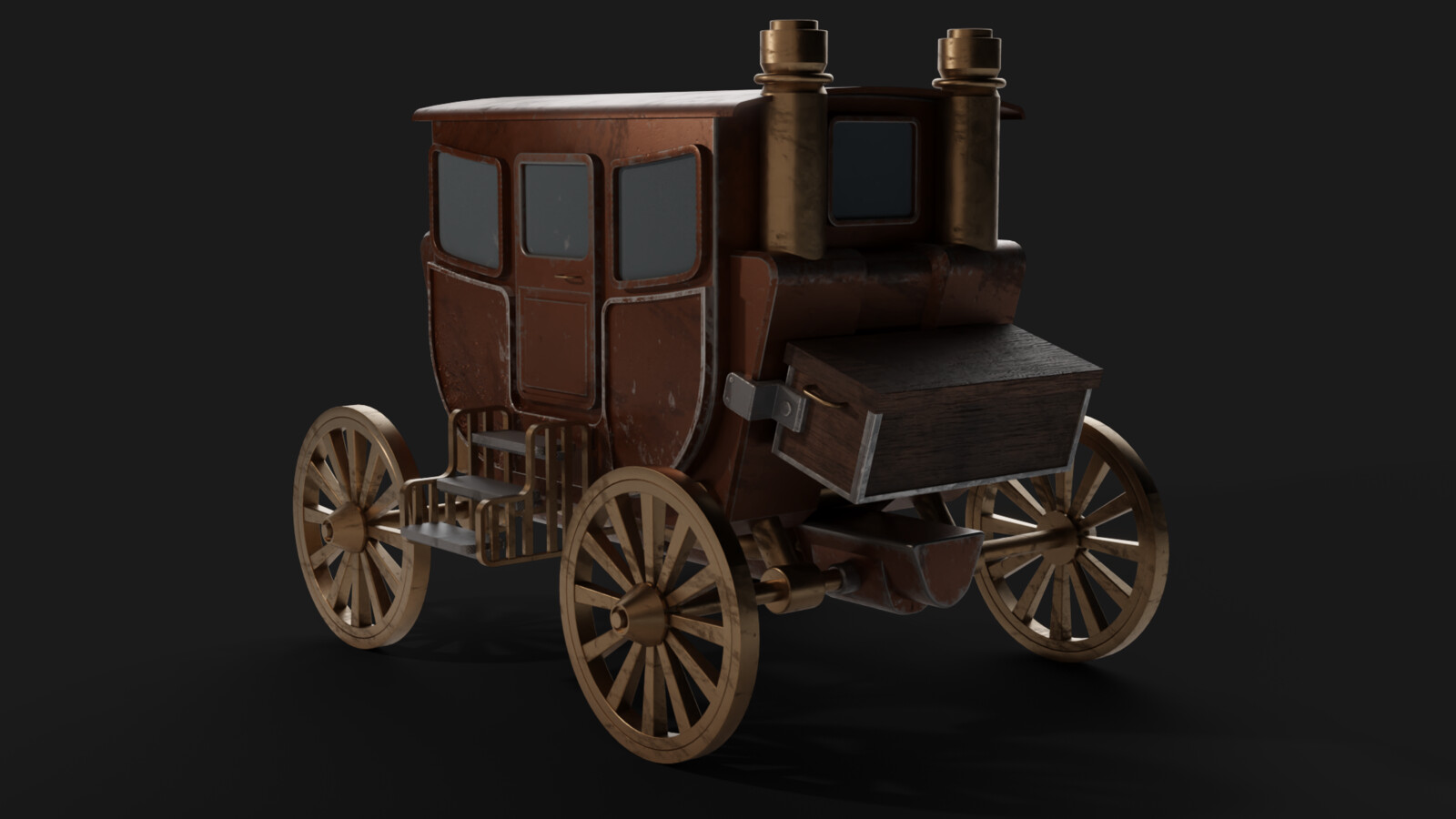 Designer Here - Steampunk Wagon Concept