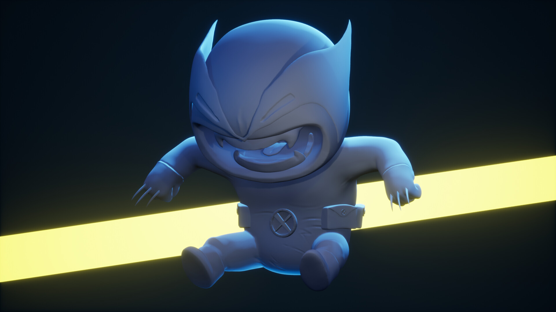 how to draw chibi wolverine