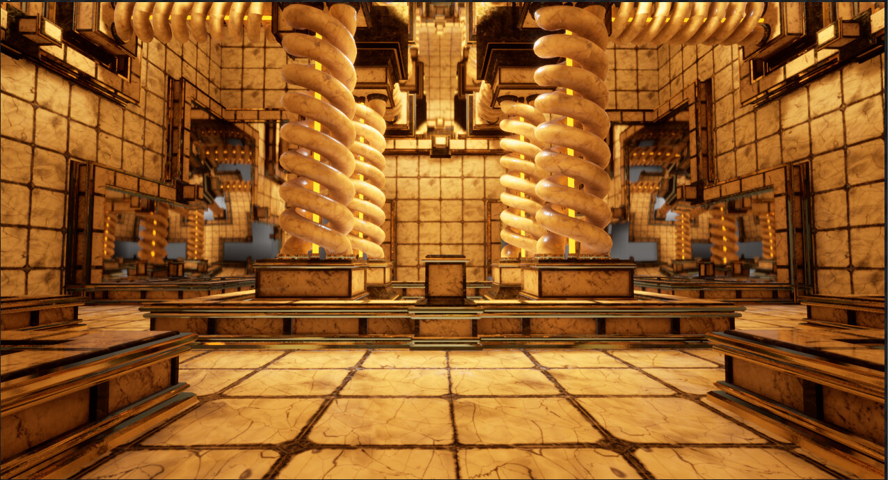 ArtStation - infinite staircase