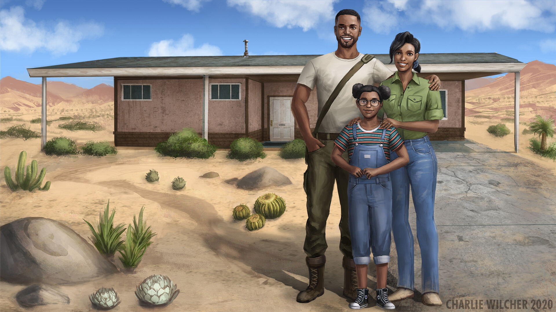 ArtStation - Fallout Family - Commission