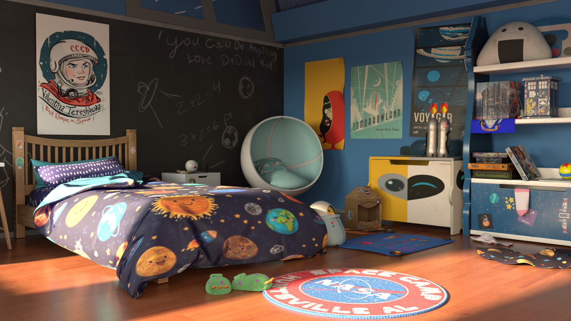 ArtStation - Space Room