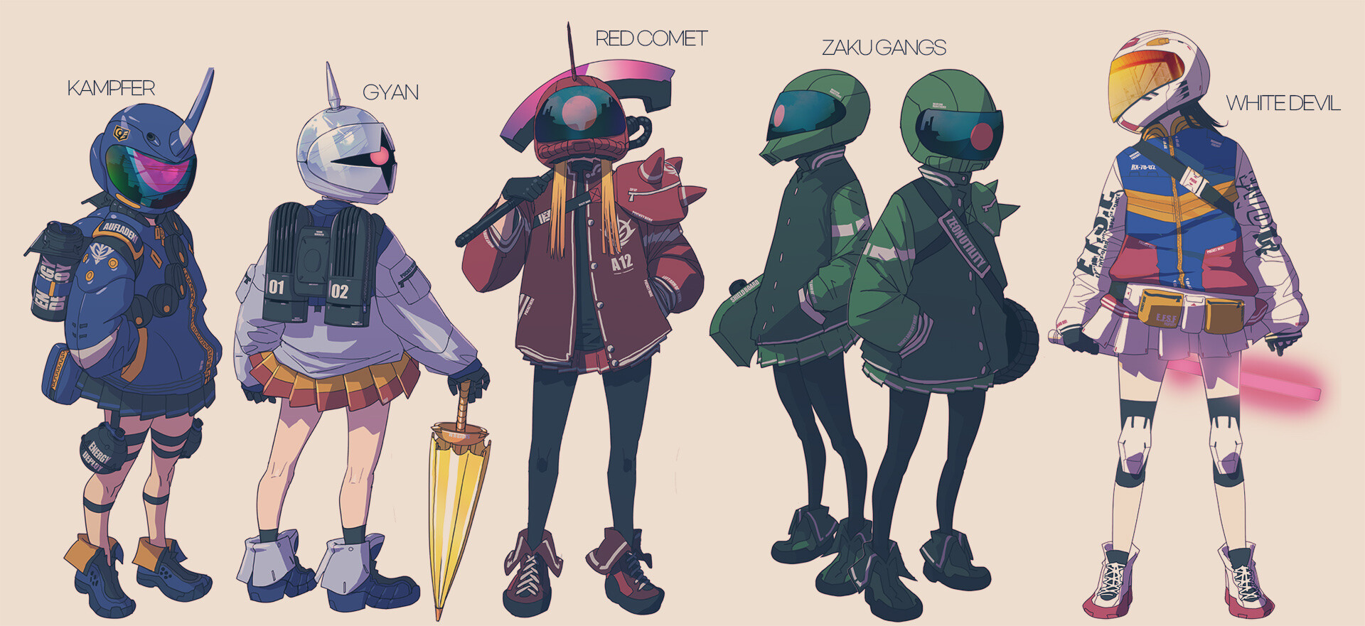 ArtStation - MS Girls